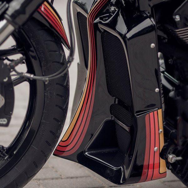 Harley-Davidson V-Rod Radiator Cover | Killer Custom