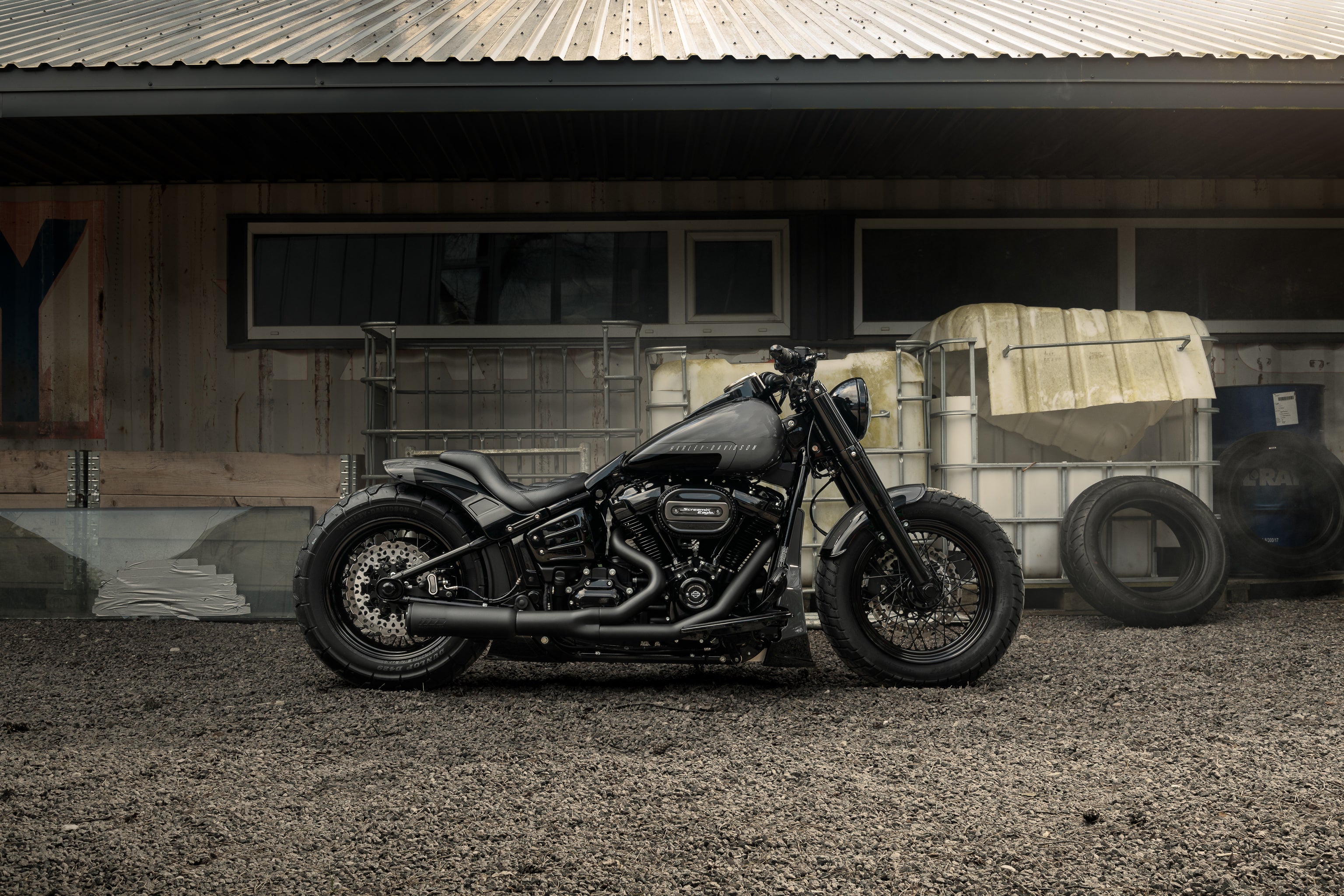 2021 Softail Slim FLSL "CARBON SHADE" – Killer Custom