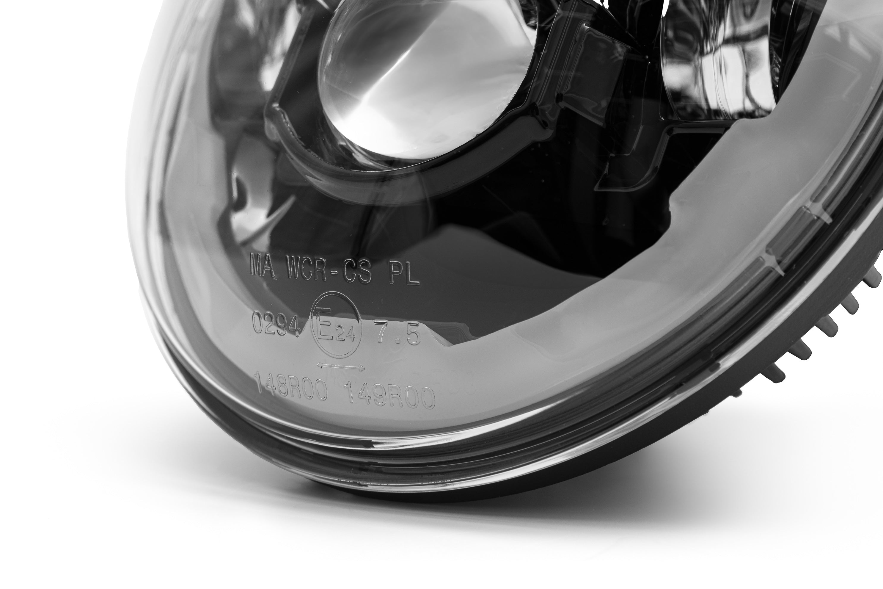 7" Headlight ECE Approved With Parking Light – Killer Custom