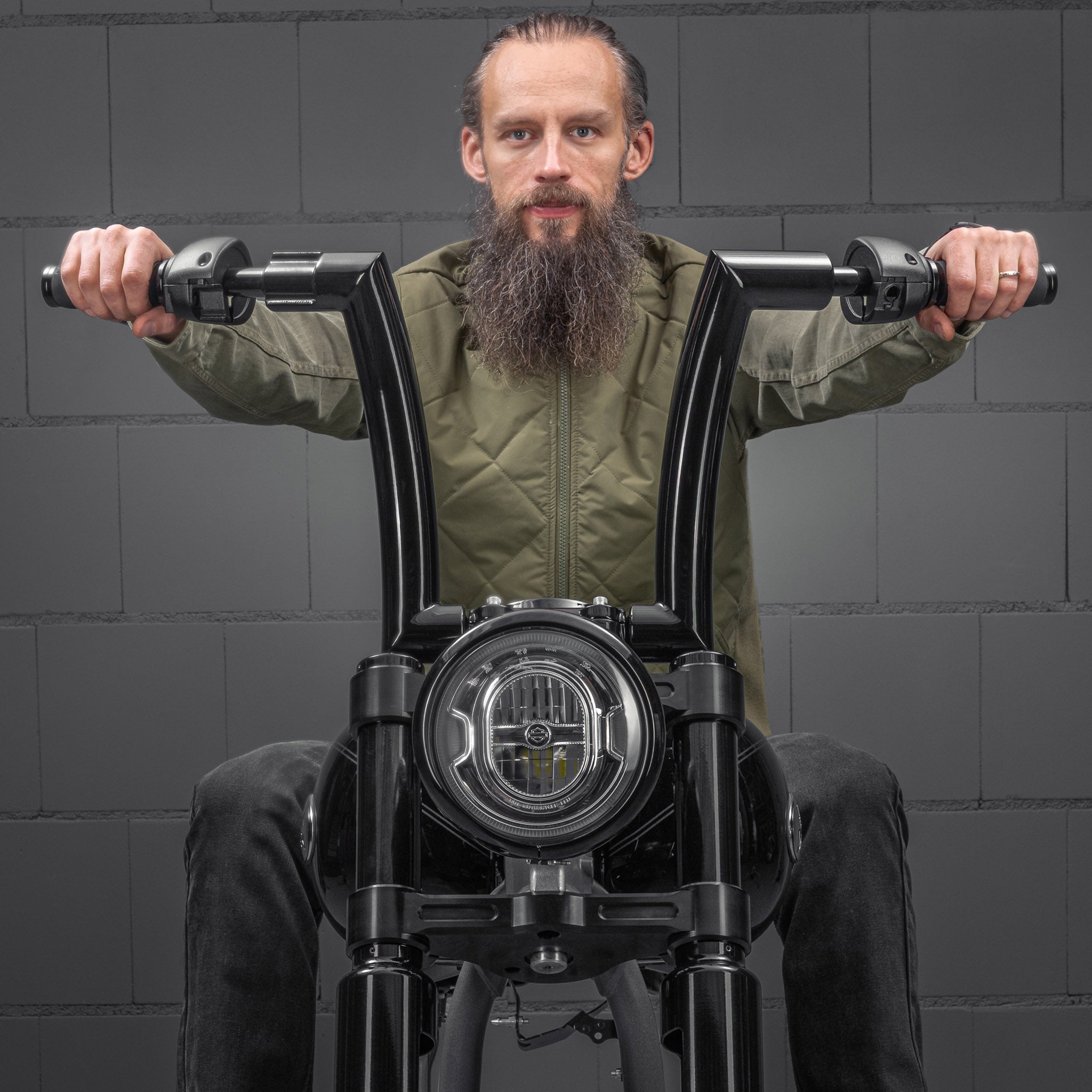 Killer Bull 2" Fat Bars – Built for Harleys with 1.25" Risers – Killer ...