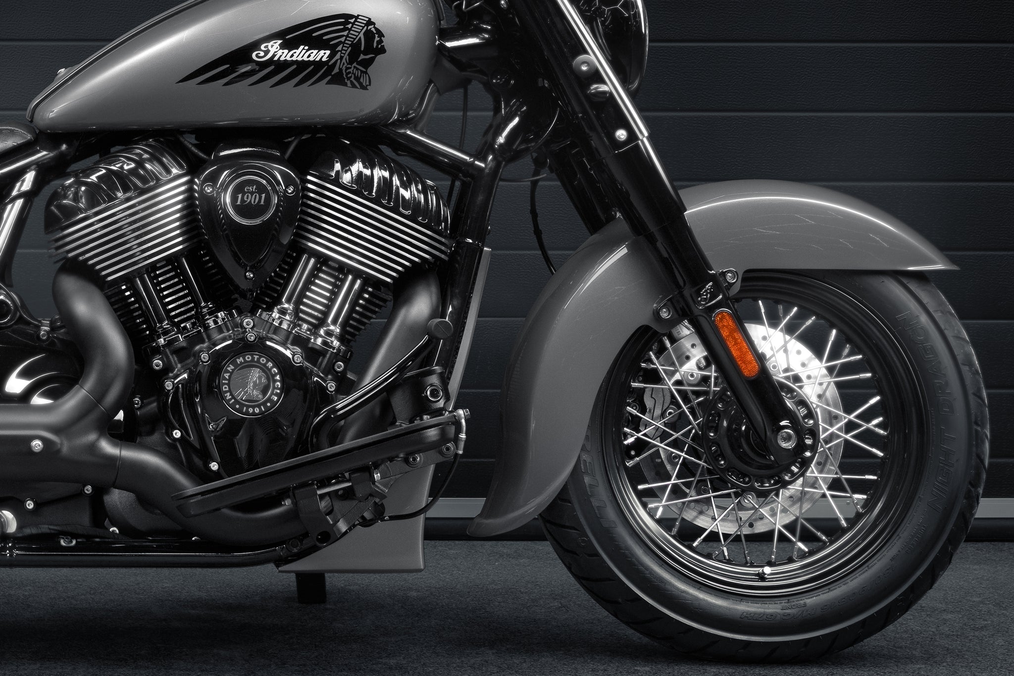 Indian Chief Front Fender "Apache" – Killer Custom