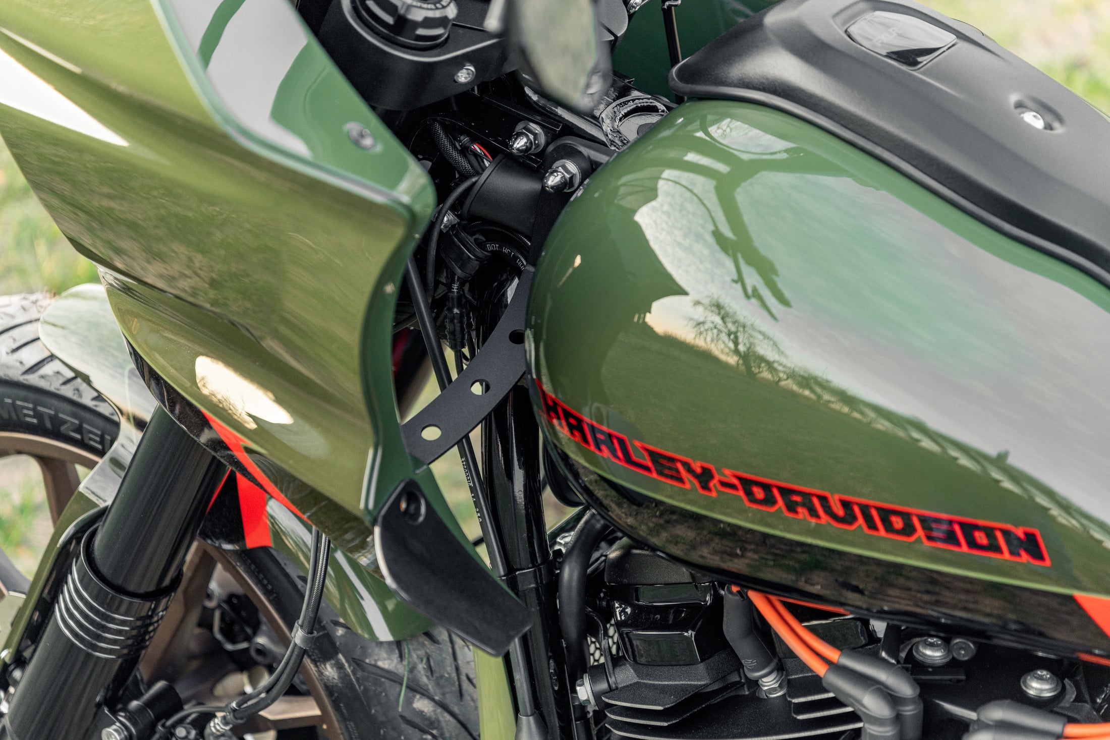 Low Rider ST FXLRST Fairing Support Bracket – Stealth Front-End Upgrad ...