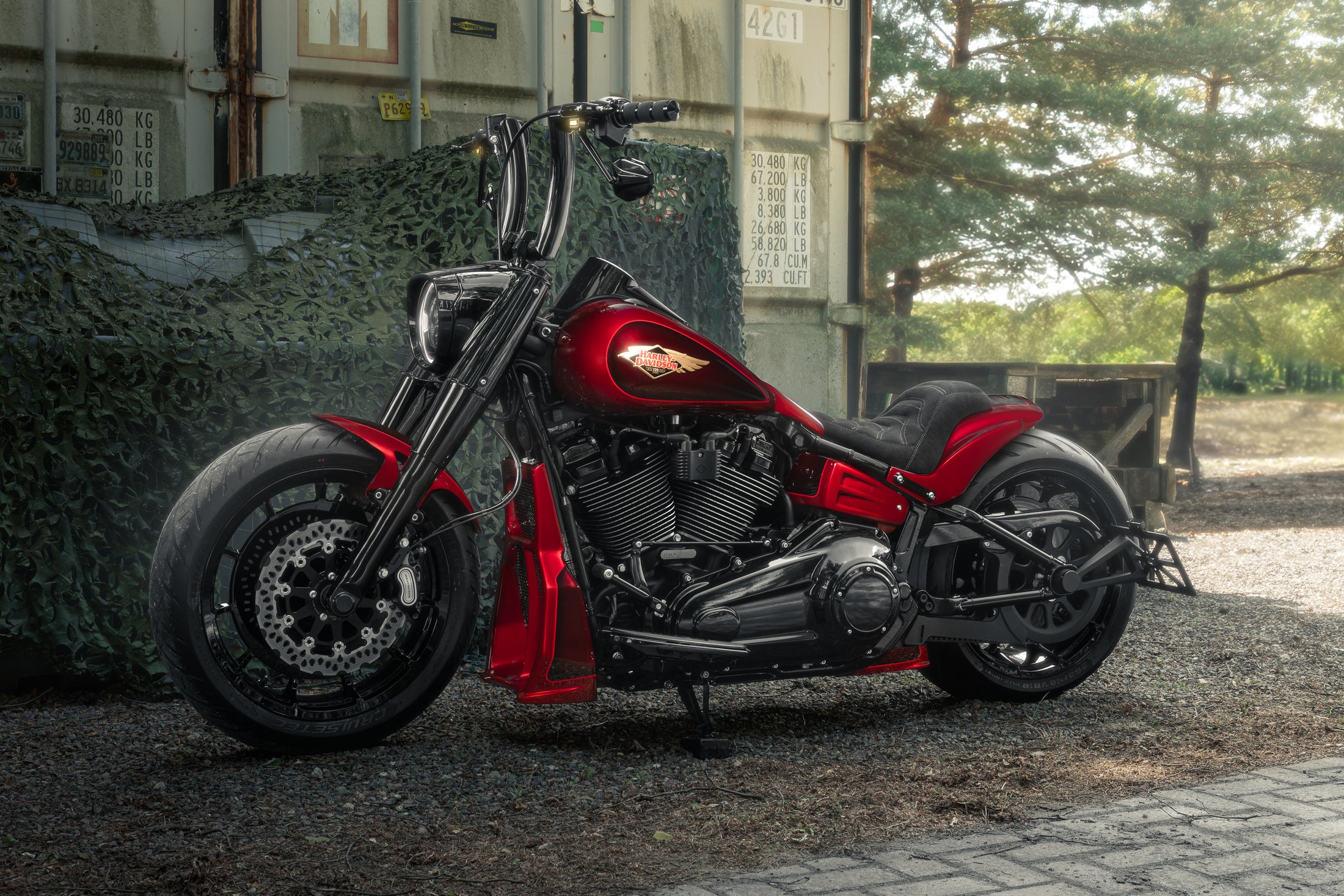 2018-2024 Harley-Davidson Breakout, Fat Boy, FXDR Rear Fender Kit ...