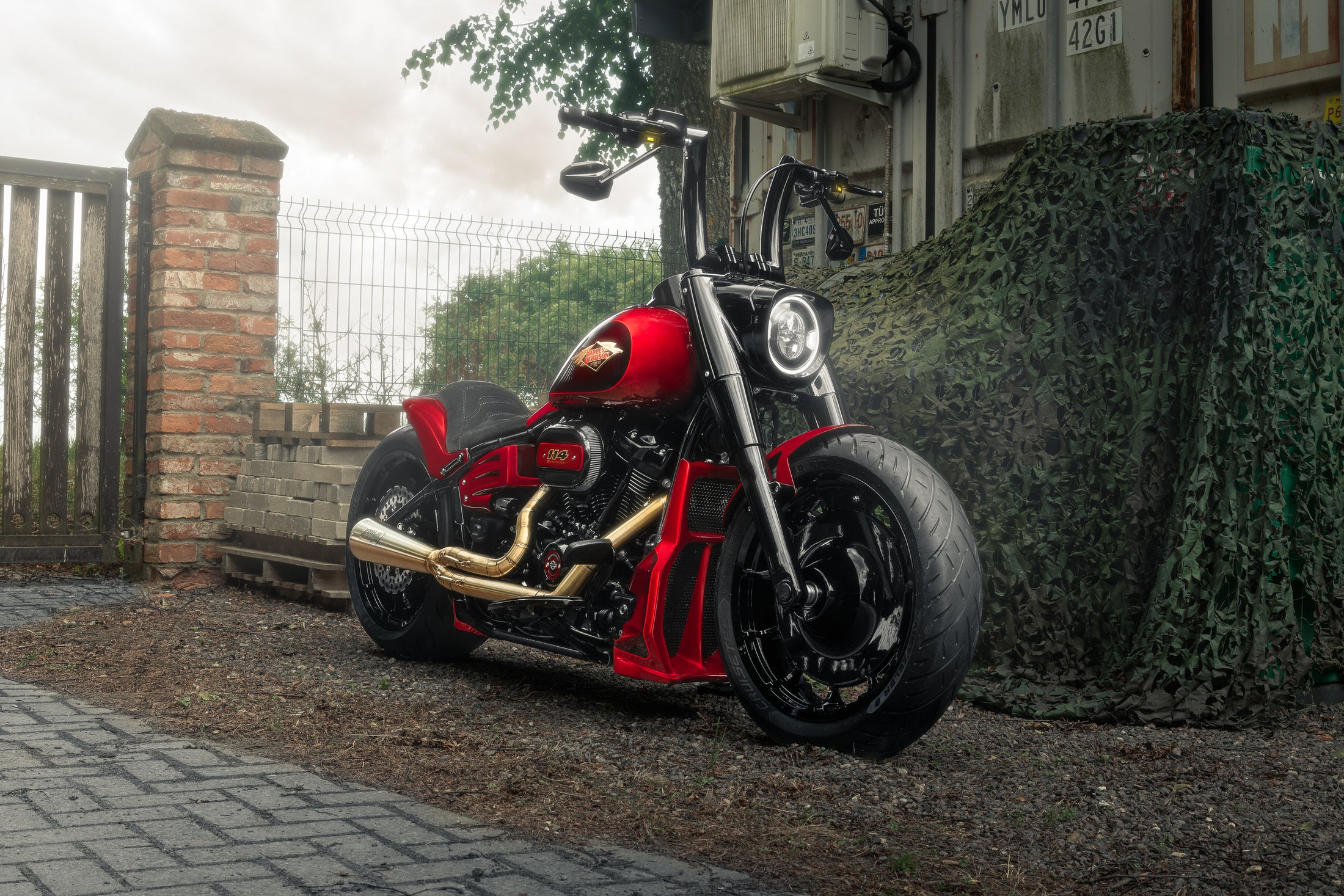 2018-2024 Harley-Davidson Breakout, Fat Boy, FXDR Rear Fender Kit ...