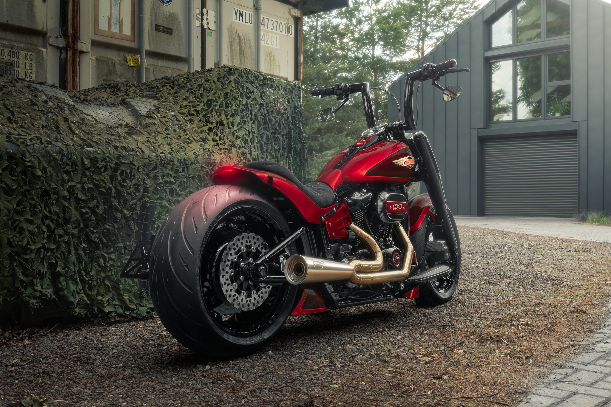 2018-2024 Harley-Davidson Breakout, Fat Boy, FXDR Rear Fender Kit ...