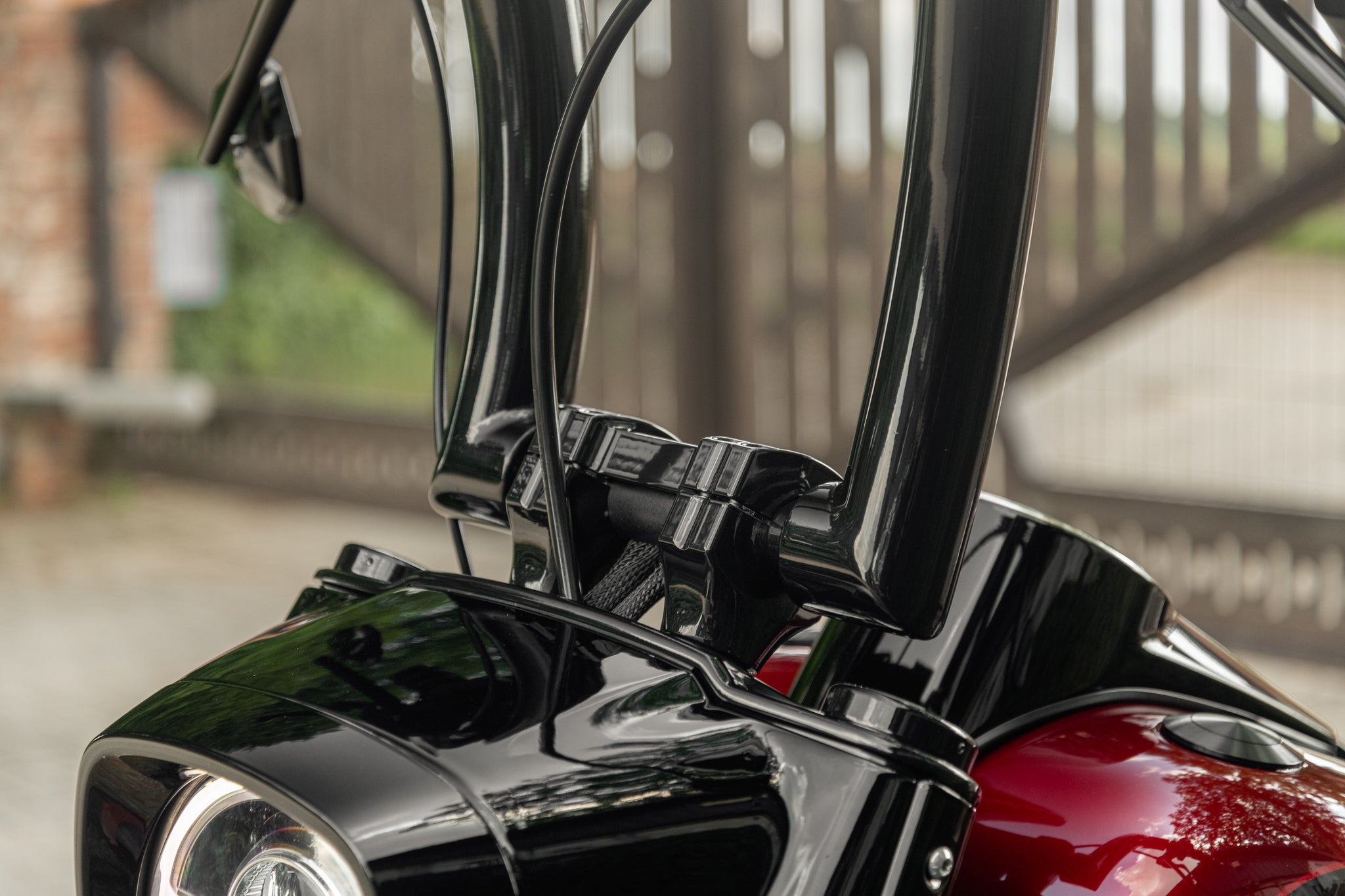 Handlebar Riser And Clamp Kit ''Task Force'' – Killer Custom