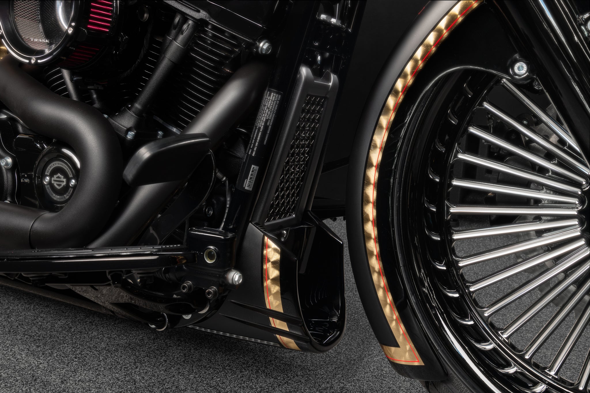 "Task Force" Series Softail Chin Spoiler 2018-2025 – Killer Custom