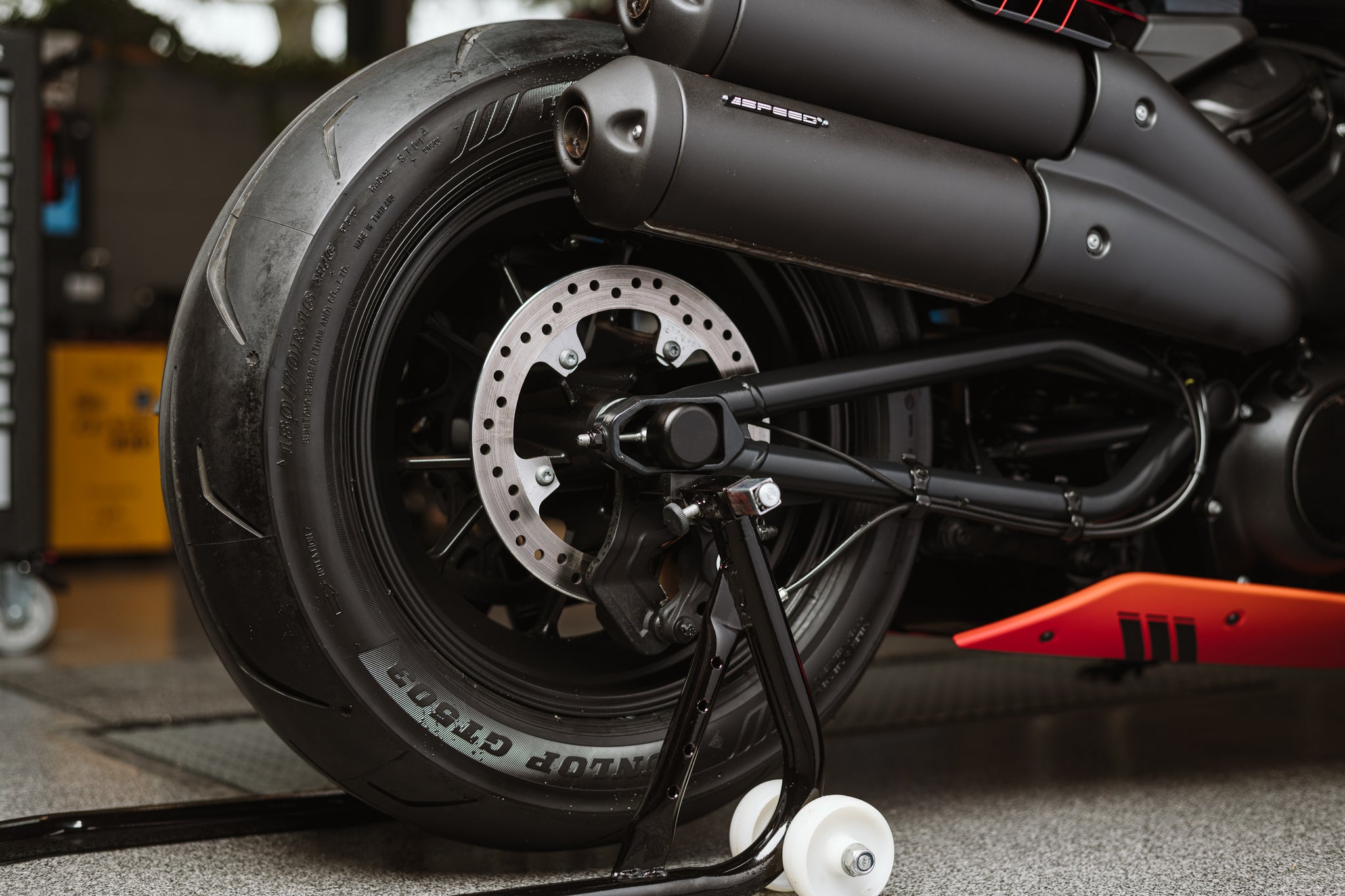 Harley-Davidson 2021-Later Sportster S Rear Axle Cover Set – Killer Custom