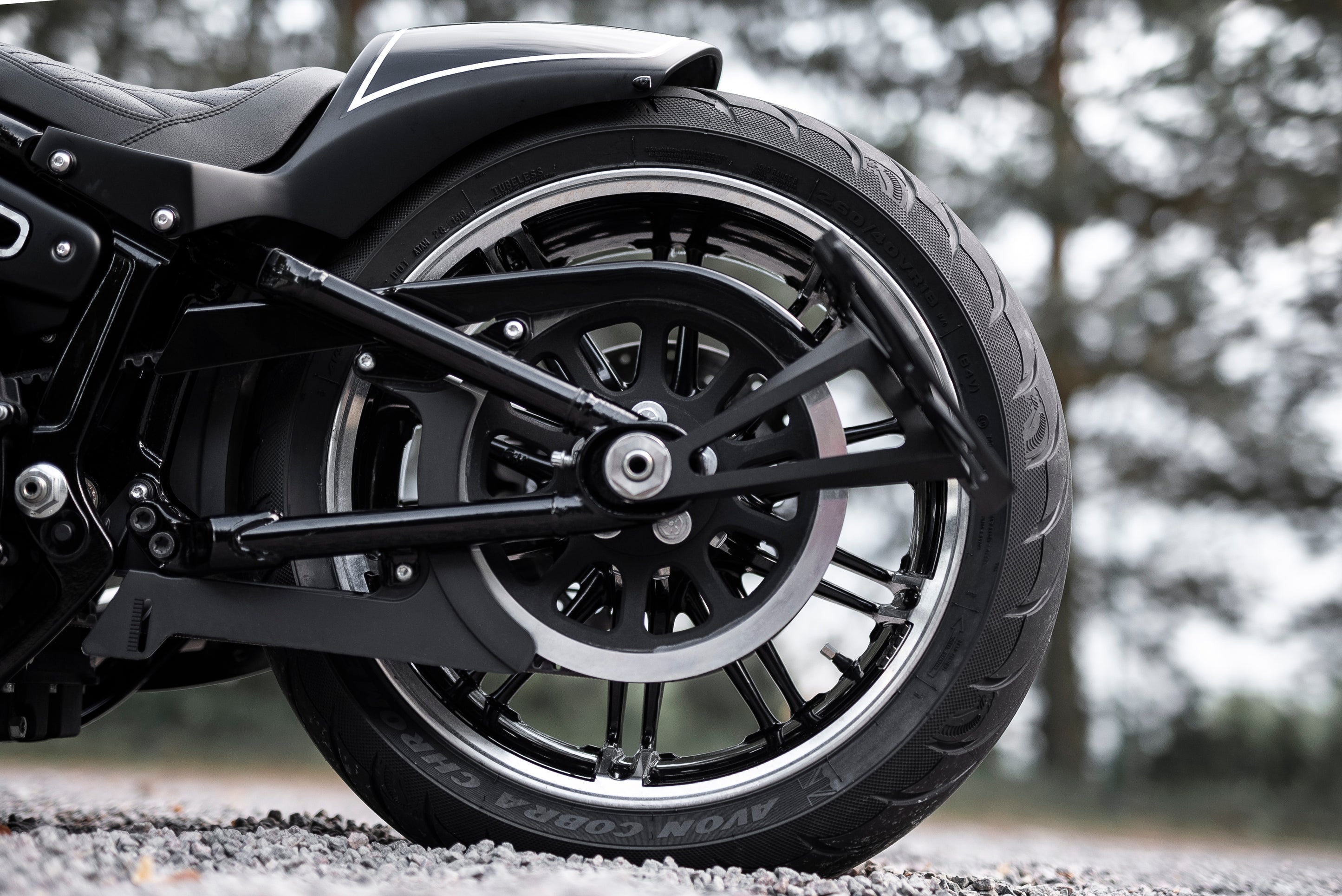 Harley-Davidson Licence Plate Bracket All Softail Models 2008-2025 ...