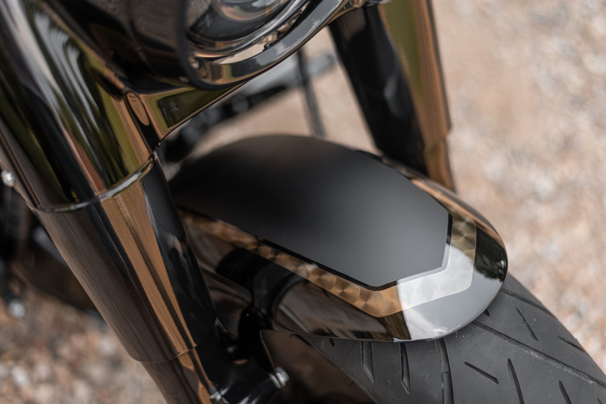 Harley-Davidson Custom Front Fender "Fatty" 2000-2026 Softail Fatboy ...